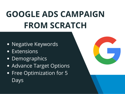 Google ads campaign from scratch | Upwork