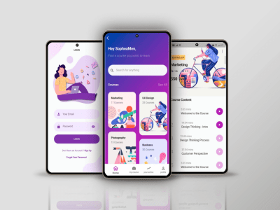 Mobile app development, UI design for android and iOS by flutter. | Upwork