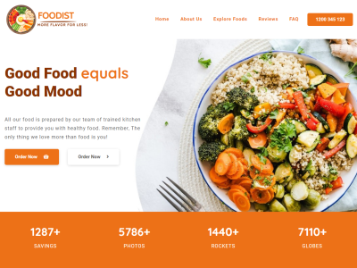 A responsive web design using html, css and javascript | Upwork