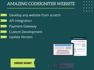 An Amazing Website with PHP CodeIgniter | Upwork