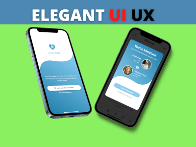 An elegant UI UX for your mobile app or website | Upwork