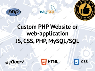 A PHP website or Web application | Upwork