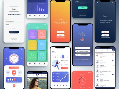 Mobile app UI UX design, Web UI UX Design Adobe XD, SVG, PNG, JPG | Upwork