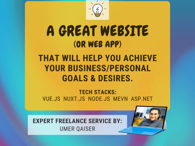 A fast WEBSITE with Frontend + Backend + extra! (stack: Vue+Nuxt ...