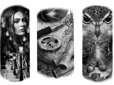 A fully designed custom tattoo sleeve to suit you | Upwork