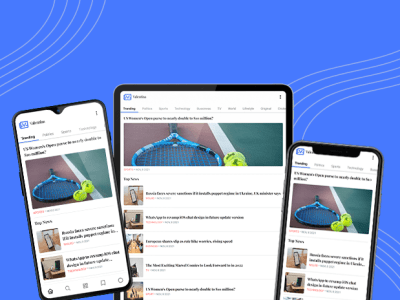 Latest PWA ready Mobile News Template | Upwork
