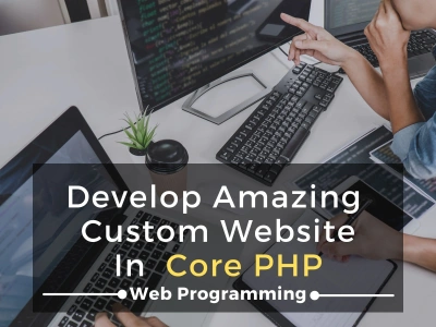 Amazing responsive Website in Core PHP | Upwork