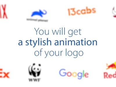 A stylish animation of your logo | Upwork