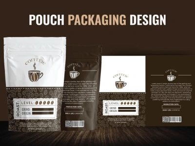 A pouch bag packaging design. | Upwork