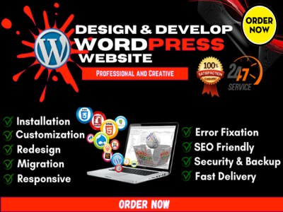 Professional WordPress website design for You | Upwork