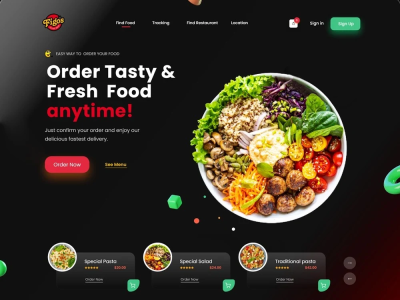 Create a restaurant website with the online food ordering system | Upwork