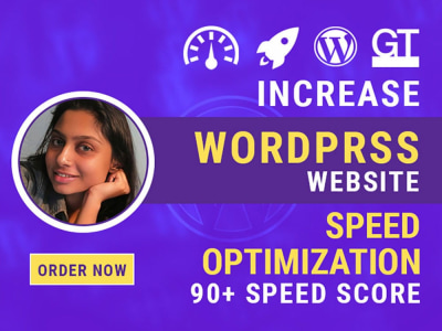 WordPress website speed optimized, increased, improved page speed gtmetrix | Upwork