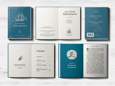 Classic Style Book with Illustration Elements | Upwork