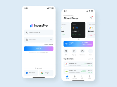 An Aesthetic and Functional Mobile App UX/UI Design | Upwork