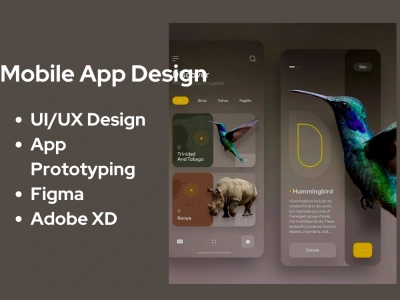An awesome UI/UX Design and App prototype | Upwork