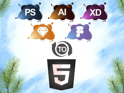 Psd to html, figma to html, xd into html responsive | Upwork