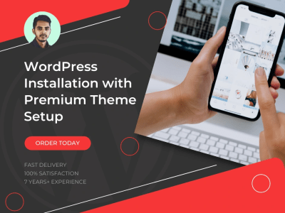 WordPress installation with Theme setup | Upwork