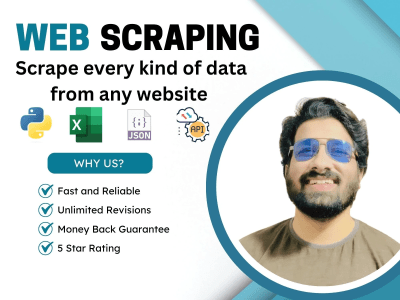 Web Scraping | Data Scraping from Websites and APIs with Python | Upwork