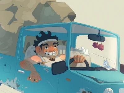 A modern and different character design for animation projects or games ...