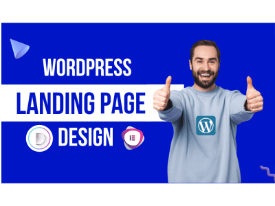 Responsive WordPress Landing page design using Elementor pro | Divi Builder | Upwork