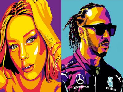 An Amazing Vector Art of your Portrait Photo | Upwork