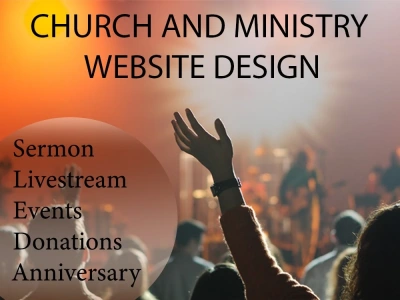 A responsive church website for your ministry | Upwork