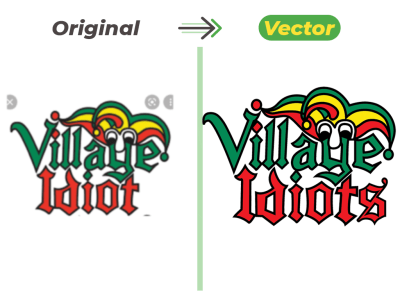 High-quality vector tracing of your logo or image | Upwork