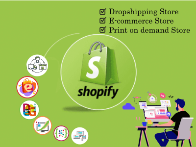 A Shopify Dropshipping Store, Shopify eCommerce Store, Shopify Website | Upwork
