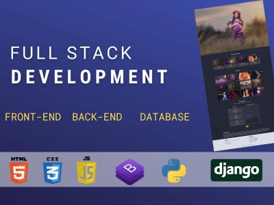 Complete Website using Python Django | Upwork