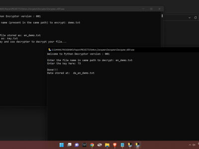 Python powered encryption and decryption program | Upwork