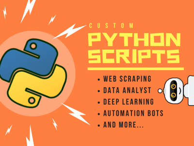 A custom python script | Upwork