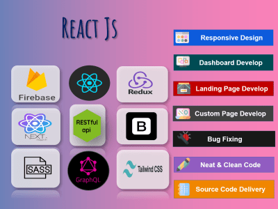 React js, next js and gatsby js web app | Upwork