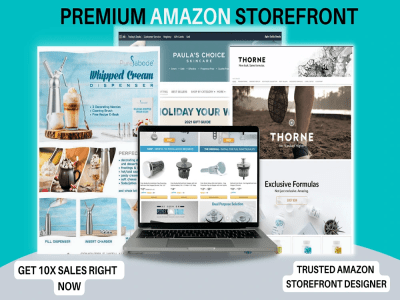 Amazon storefront design for brand store | Upwork