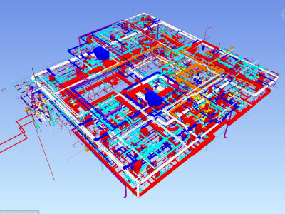 Complete MEPF 3D Revit Model | Upwork