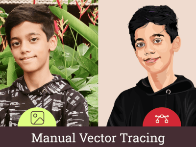 Logo vector, Vector tracing, convert image to high-quality vector | Upwork