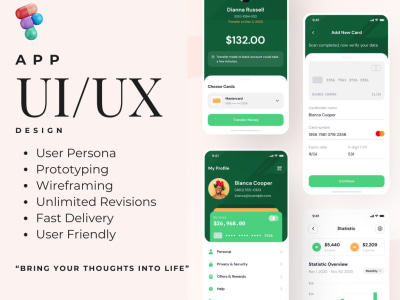 Mobile apps and websites design in figma | Upwork