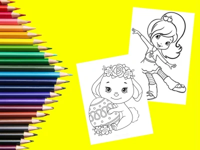 Professional coloring pages for child or adult | Upwork