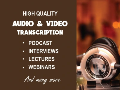 Transcription Services for Audio & Video | Upwork