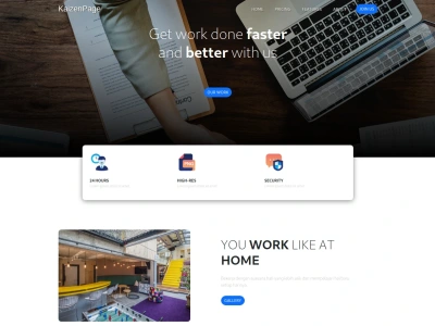 Convert design PSD to HTML | Upwork