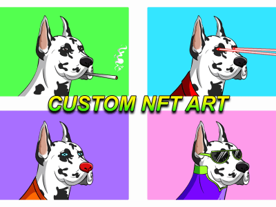 Custom Mascot Cartoon Nft art Crypto Art Collection | Upwork