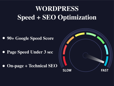 WordPress Website Speed Optimization [+90% score] | Upwork