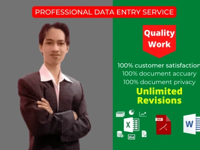Accurate and perfect DATA ENTRY | Upwork