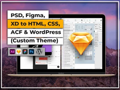 PSD | Figma | XD to HTML | CSS, ACF & WordPress (Custom Theme) | Upwork