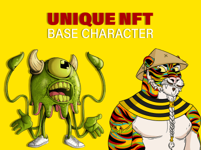 Unique NFT Base Character for your NFT Collection | Upwork