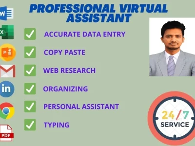 Data Entry Operator for your works | Upwork