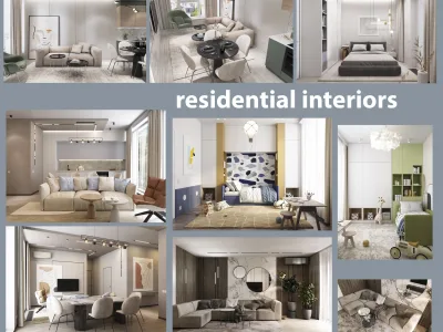 Modern design, 3d high-quality visualizations of your house, apartment etc. | Upwork