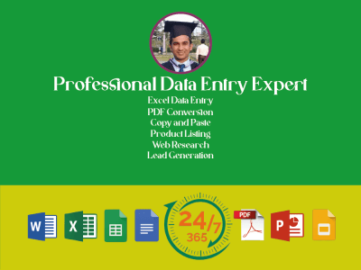 Copy Paste Data Entry Services Online | Upwork