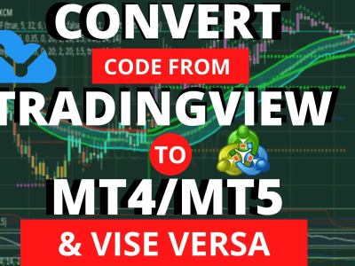 Your script converted from tradingview into mql4 or mql5 and vise versa | Upwork