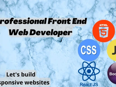 Responsive websites using html css and JavaScript | Upwork