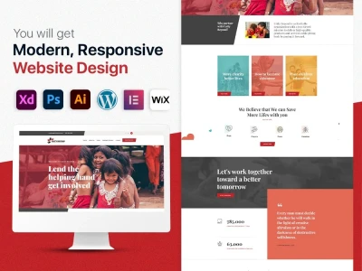 An innovative & creative website design UI/UX design/Figma/adobe XD ...